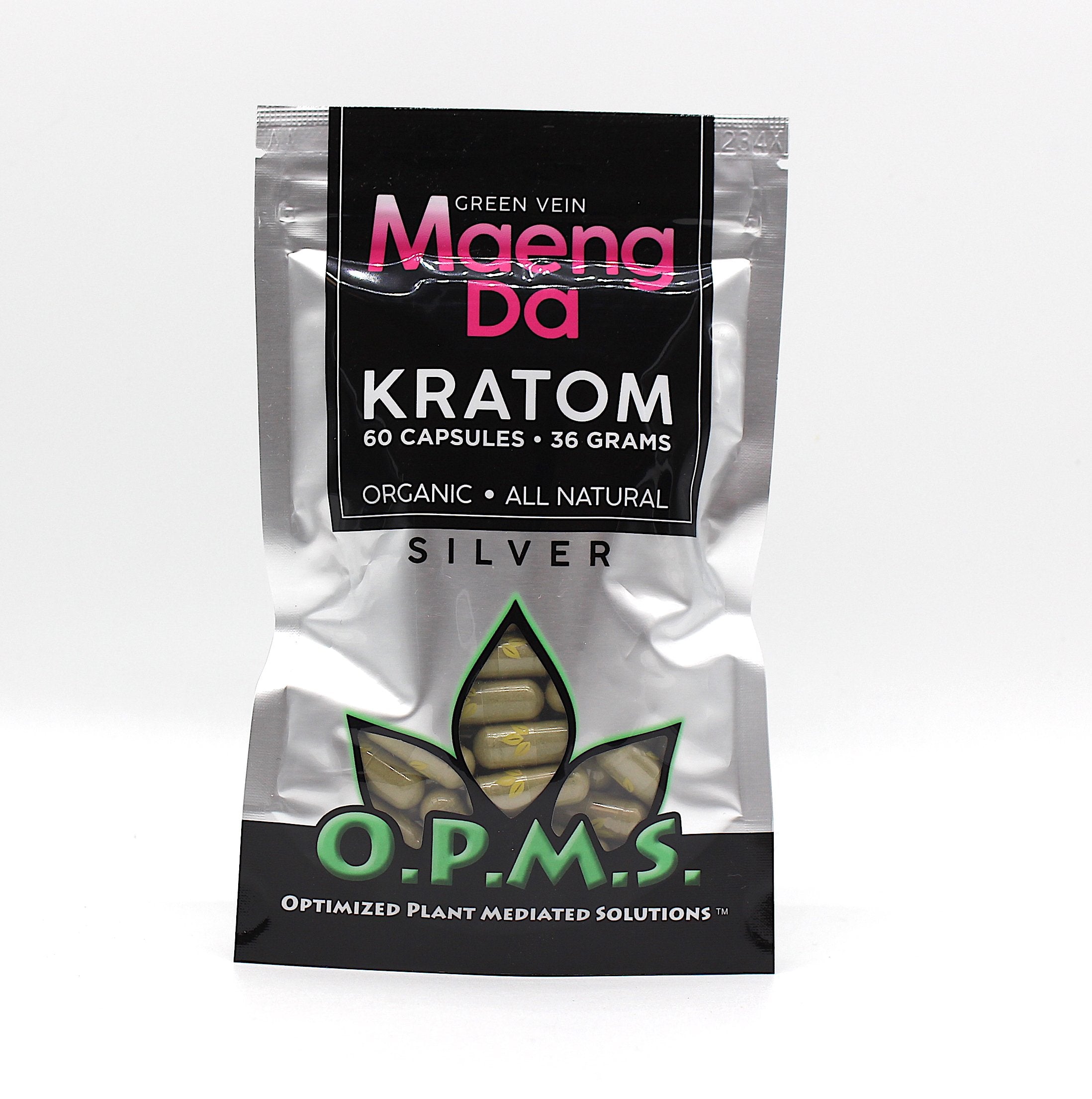 OPMS Silver Capsules 36g (60ct) – Magnolia Wholesale